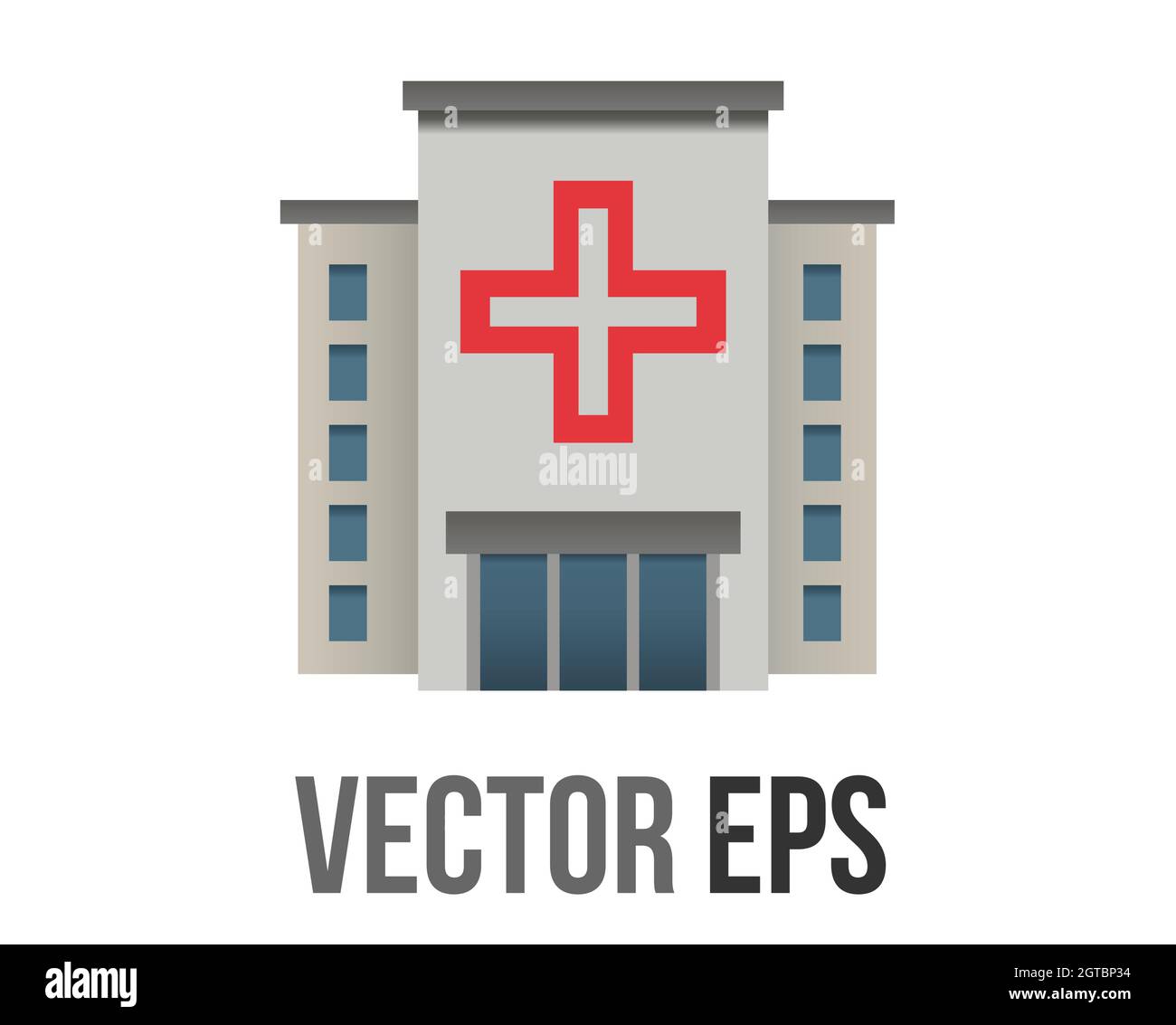L'icône du centre de soins de santé, de la clinique ou de l'hôpital à ...
