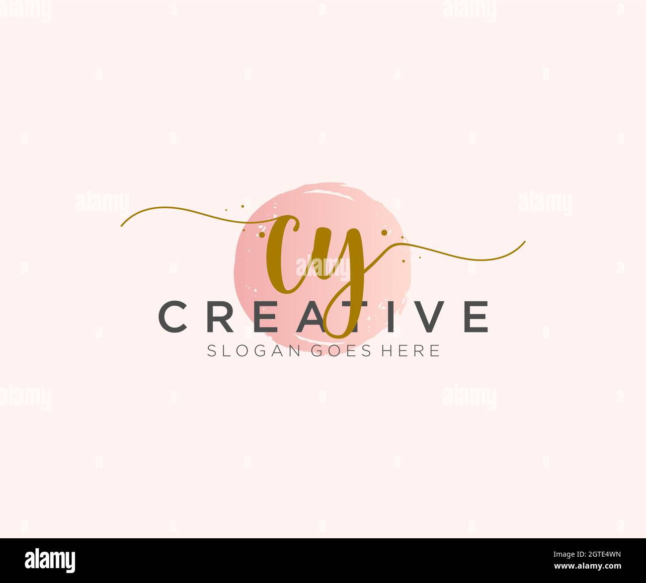 Cy wedding logo Banque de photographies et d’images à haute résolution ...