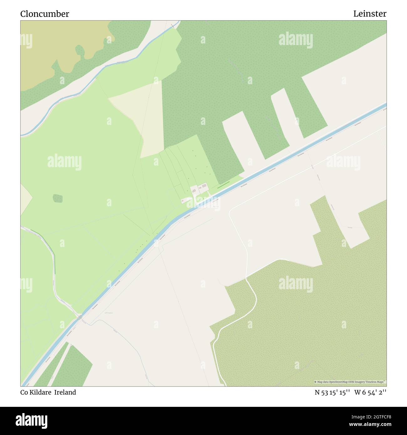 Clonconcomber, Co Kildare, Irlande, Leinster, N 53 15' 15'', W 6 54' 2 ...