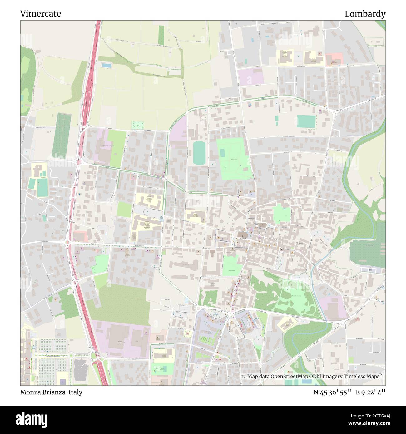 Mappa di monza e brianza Banque de photographies et d’images à haute ...