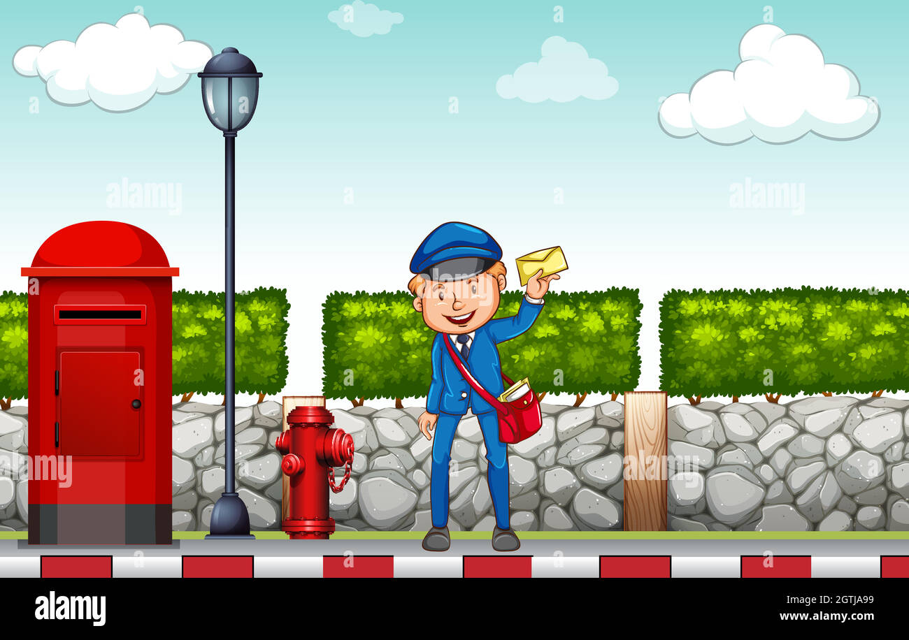 Uniforme facteur Banque de photographies et d’images à haute résolution ...