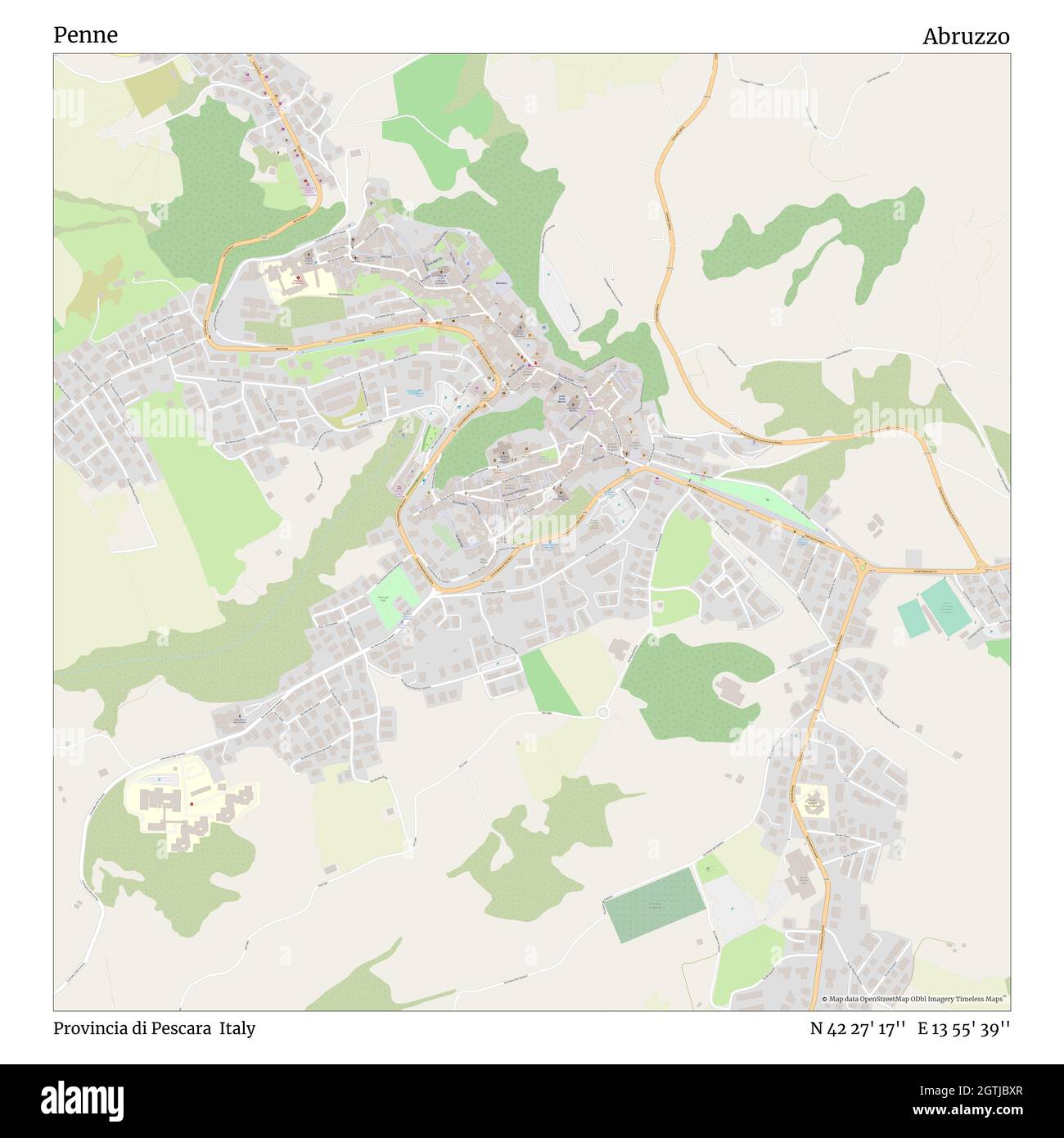 Penne in abruzzo italy Banque de photographies et d’images à haute ...