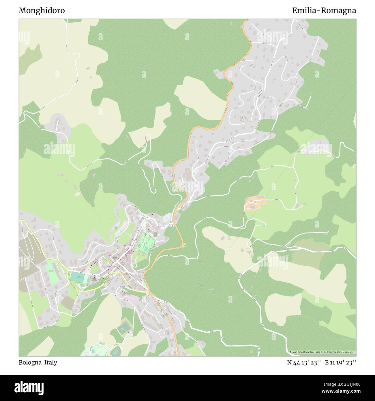 Bologna italy map Banque de photographies et d’images à haute ...