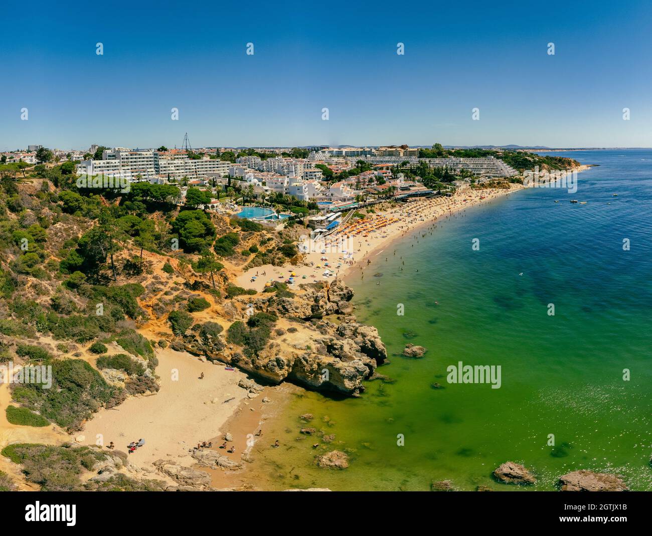 Praia da oura beach albufeira Banque de photographies et d’images à ...