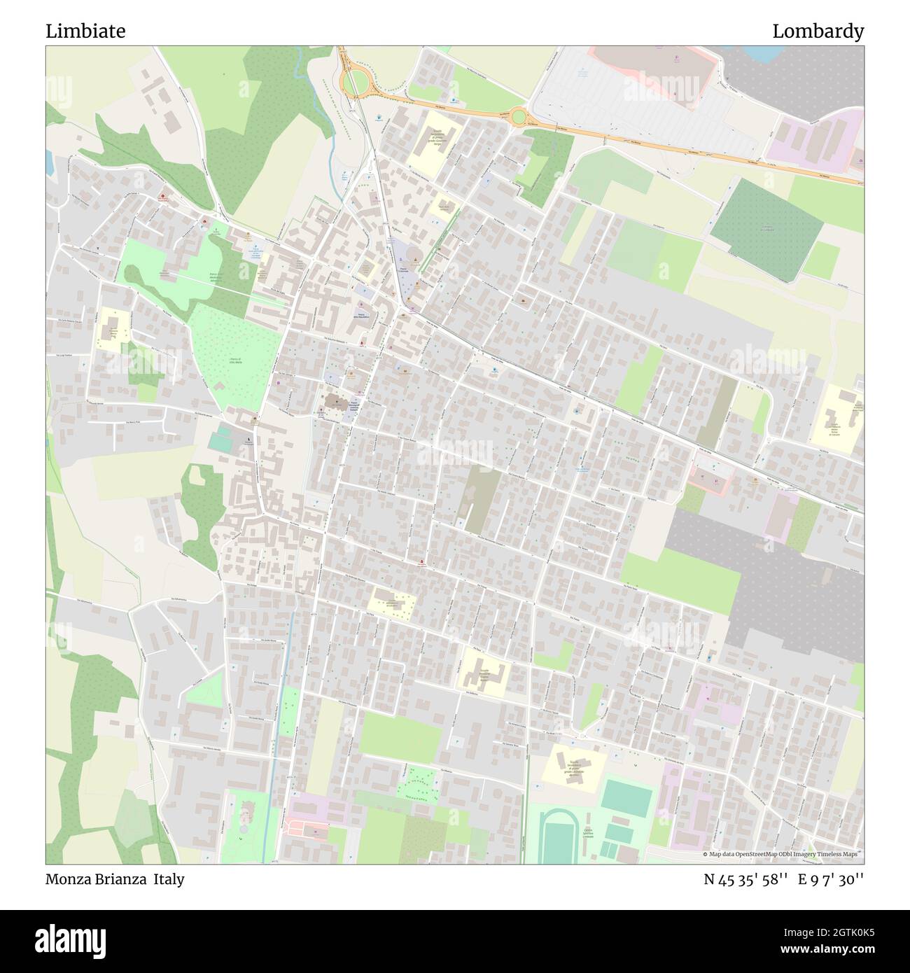 Mappa di monza e brianza Banque de photographies et d’images à haute ...
