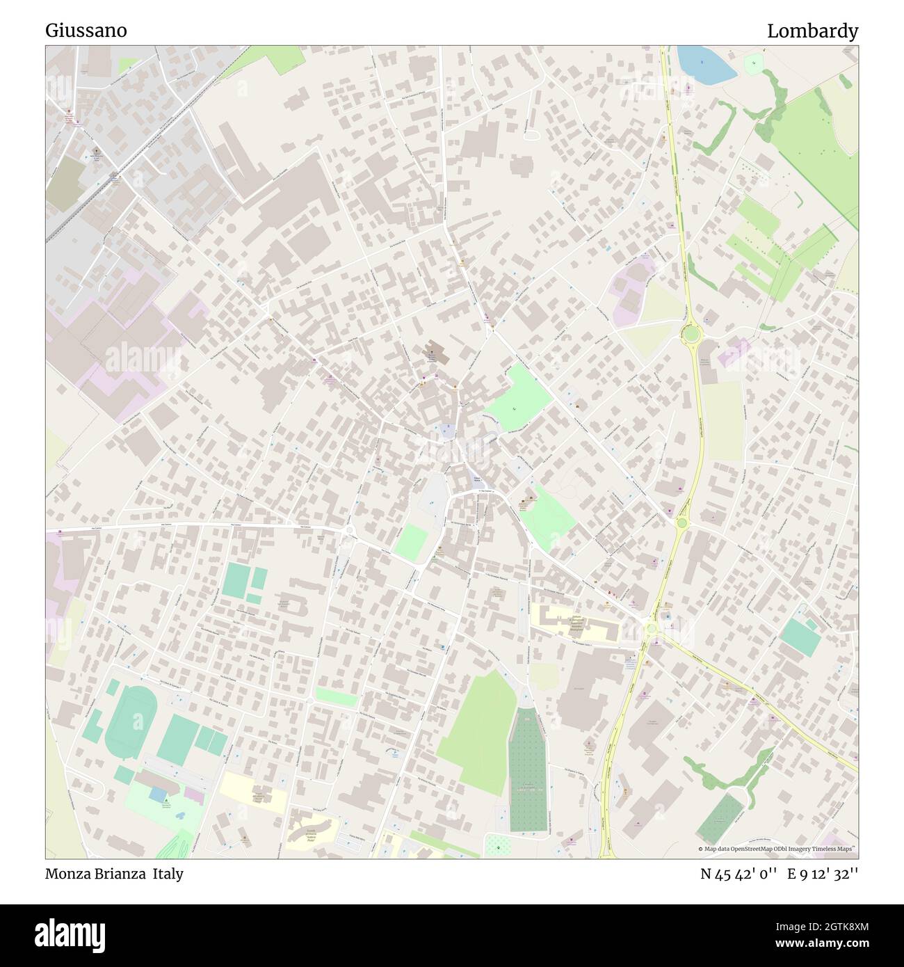 Mappa di monza e brianza Banque de photographies et d’images à haute ...