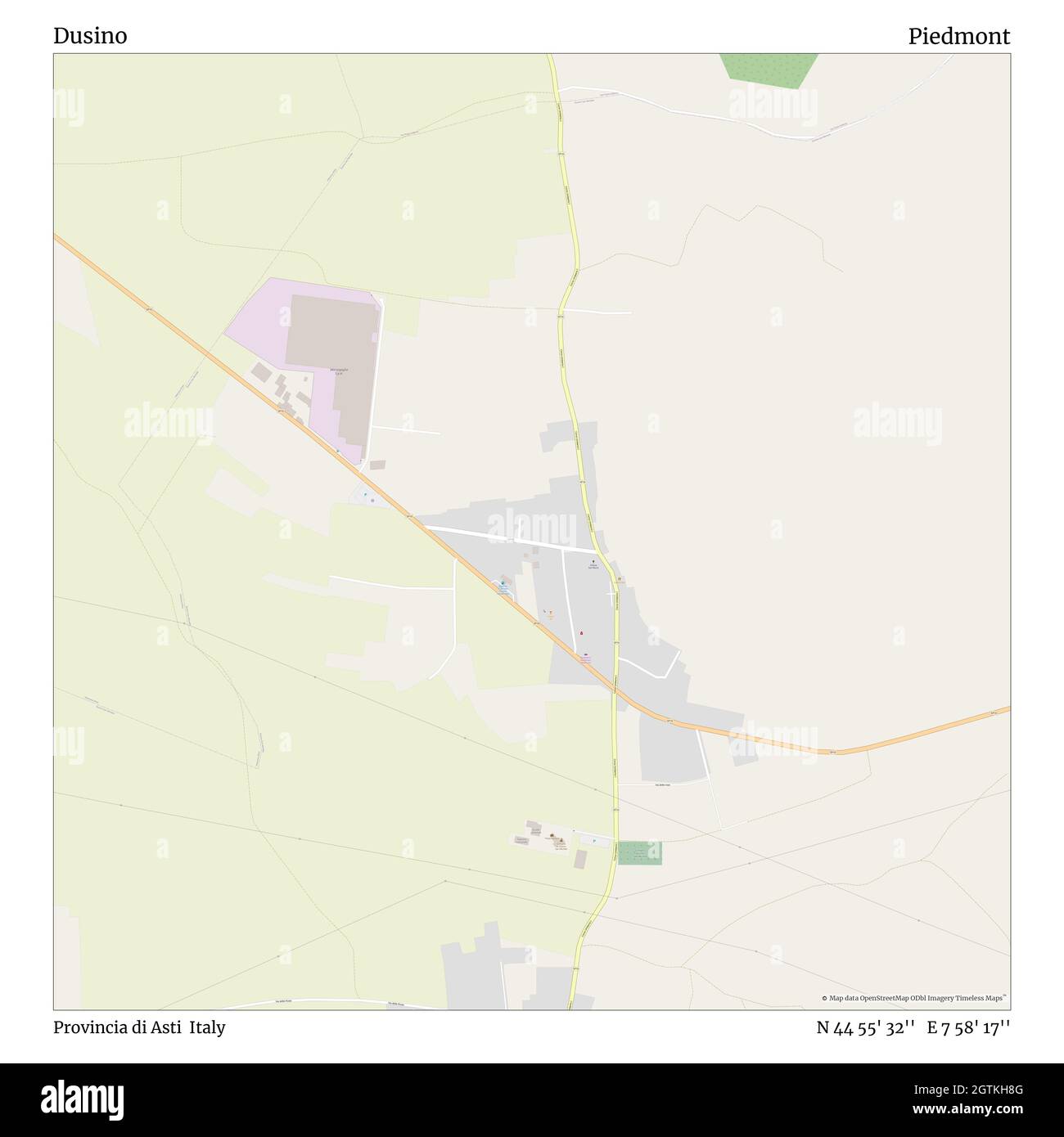 Asti map Banque de photographies et d’images à haute résolution - Alamy