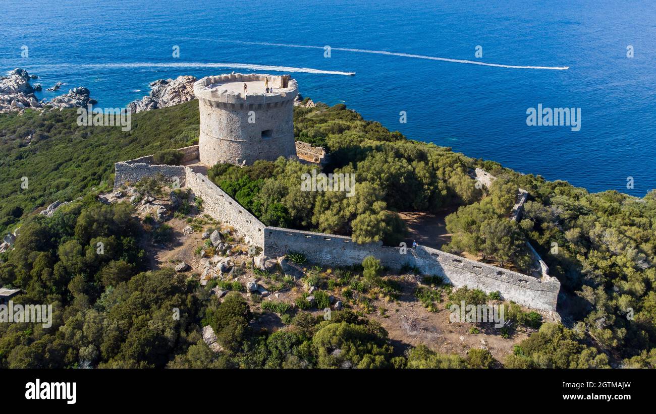 Château de la punta corse Banque de photographies et d’images à haute ...