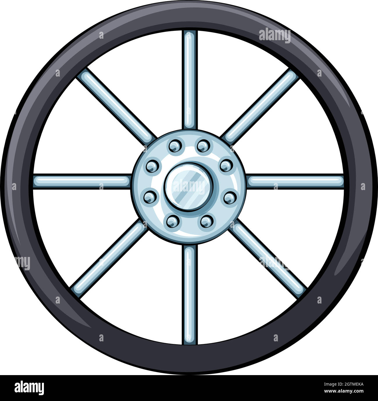 Roue externe Banque d'images vectorielles - Alamy
