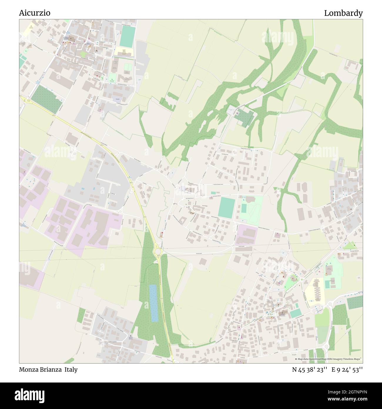 Mappa di monza e brianza Banque de photographies et d’images à haute ...