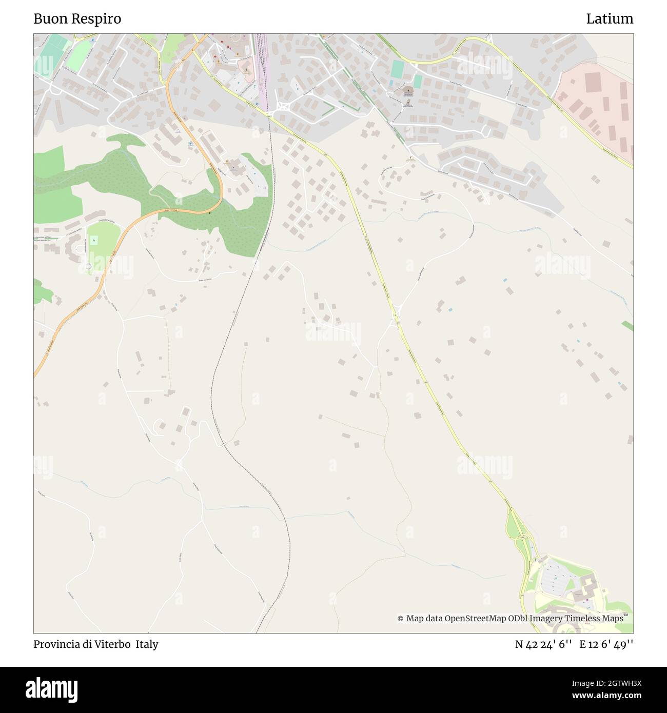 Viterbo map Banque de photographies et d’images à haute résolution - Alamy