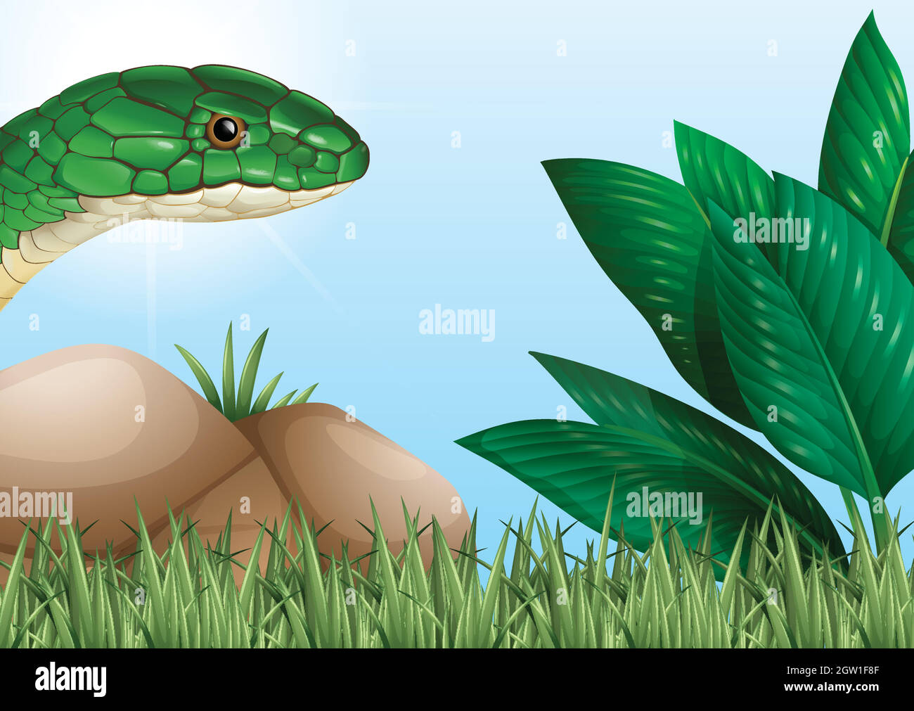 Animal rampant Banque d'images vectorielles - Alamy