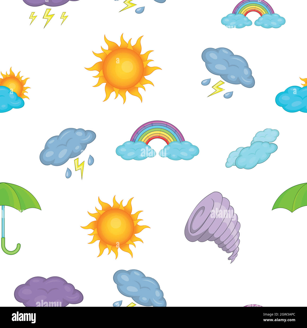 Météo de dessin animé Banque de photographies et d’images à haute ...
