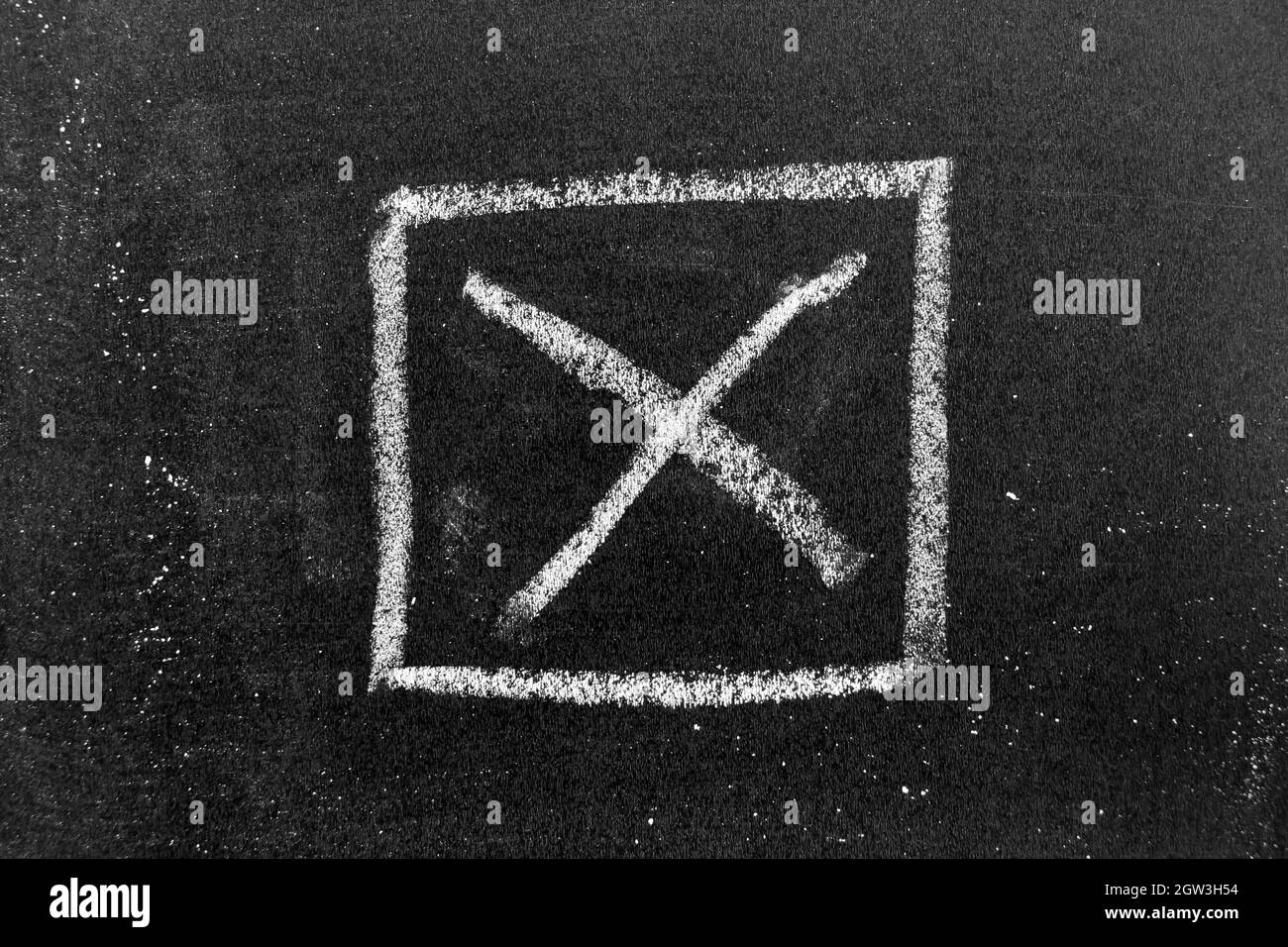 Tick and cross icon Banque de photographies et d’images à haute ...