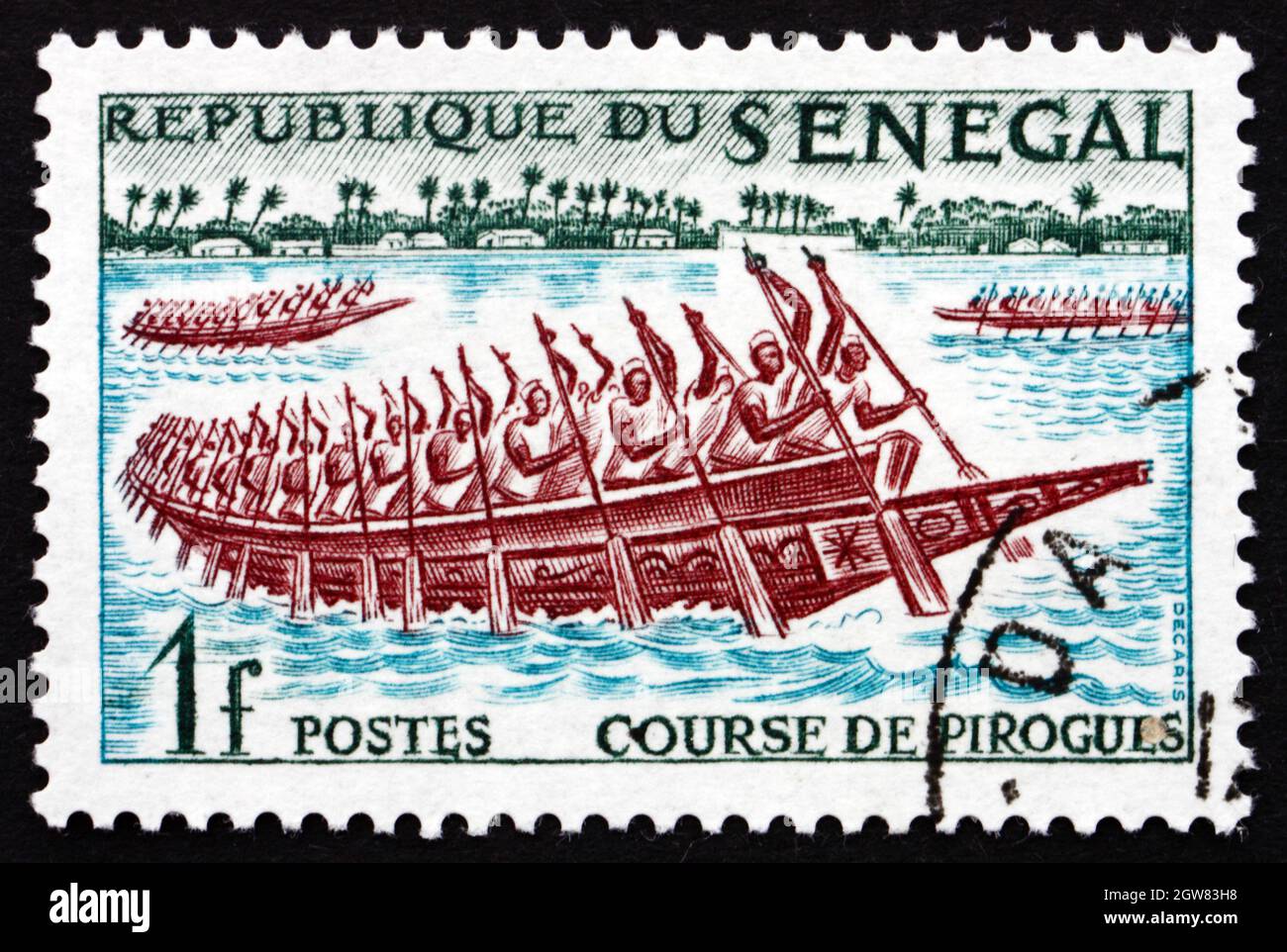 Senegal postage stamp Banque de photographies et d’images à haute ...