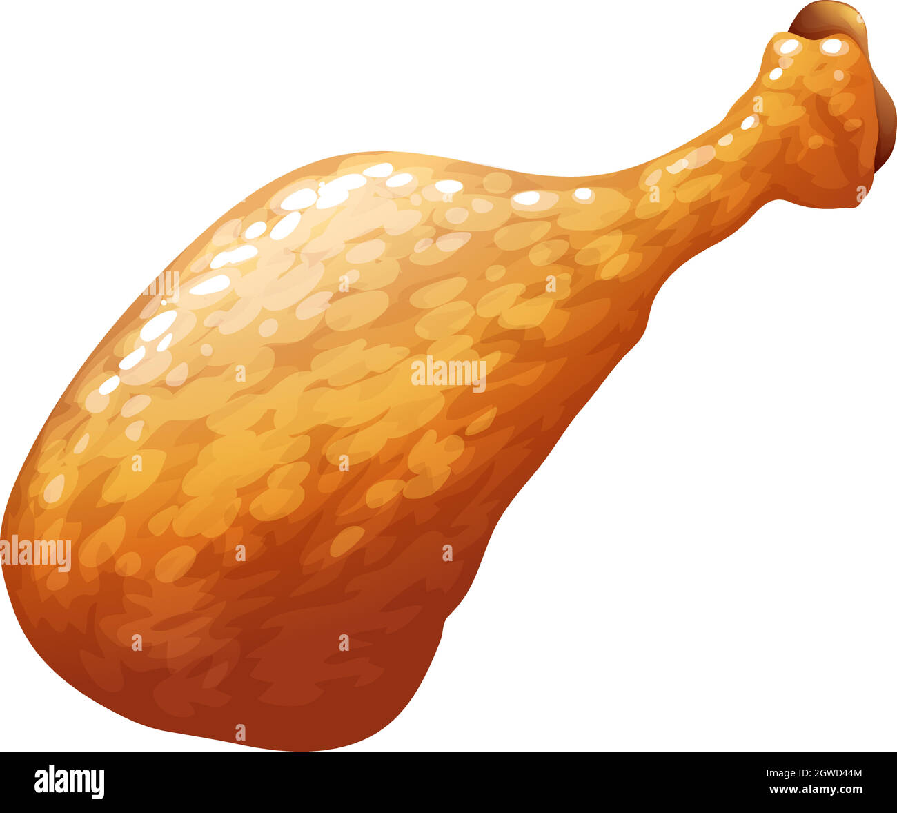 Cuisse de poulet dessin Banque de photographies et d’images à haute ...