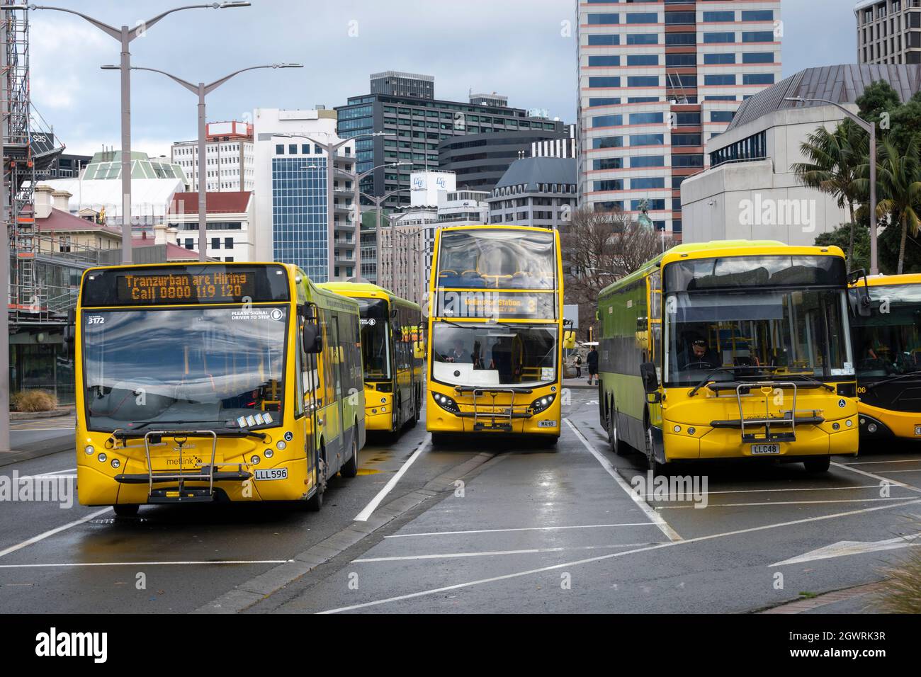 New zealand bus stop Banque de photographies et d’images à haute ...