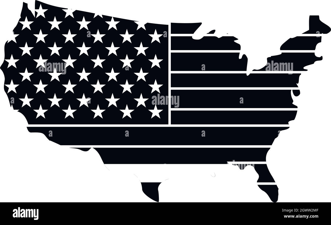 Mapa del continente americanos Banque de photographies et d’images à ...