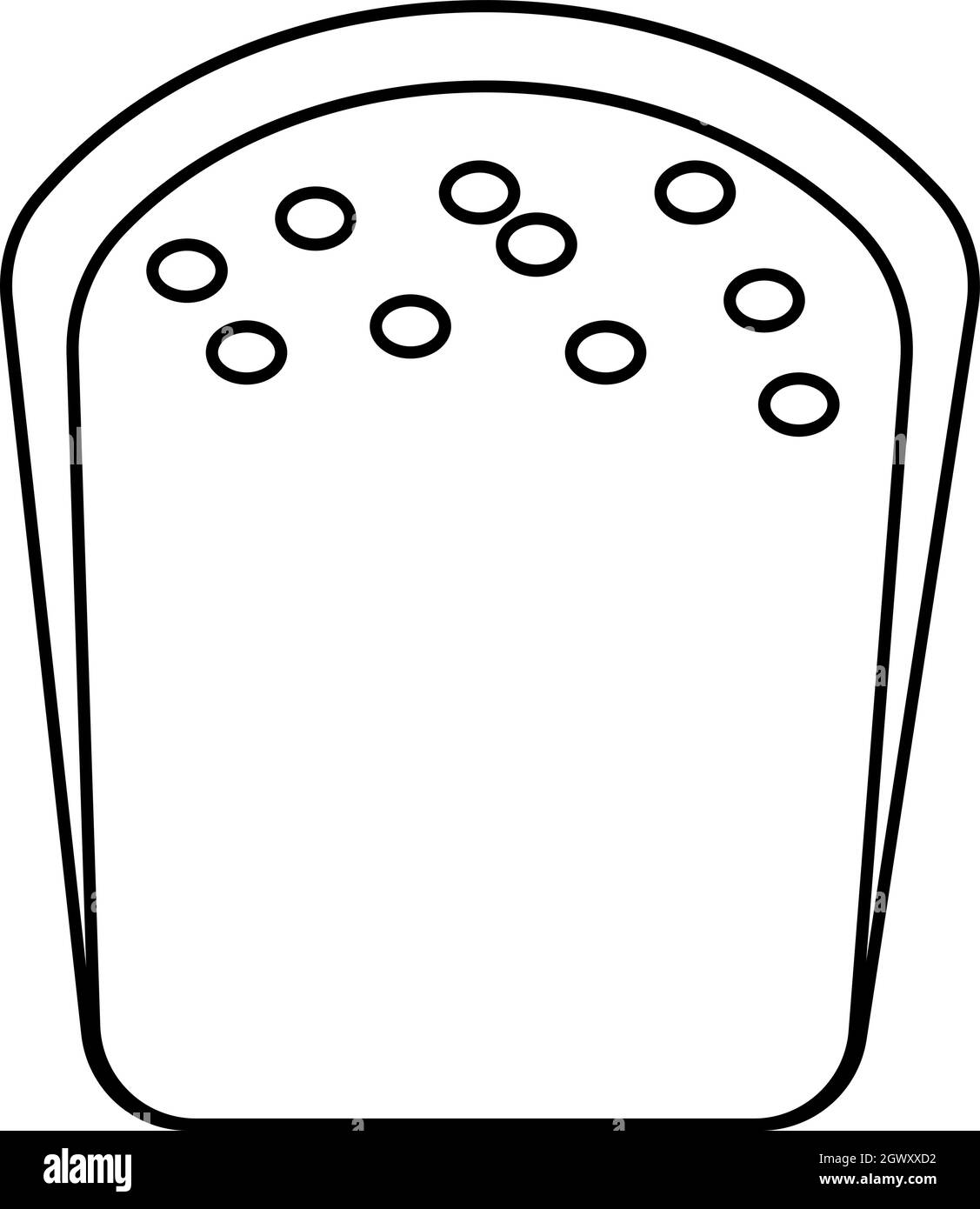 Beurre pain au beurre Banque d'images noir et blanc - Alamy