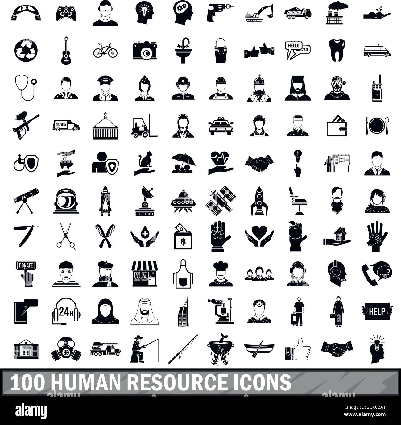 Human role Banque d'images vectorielles - Alamy