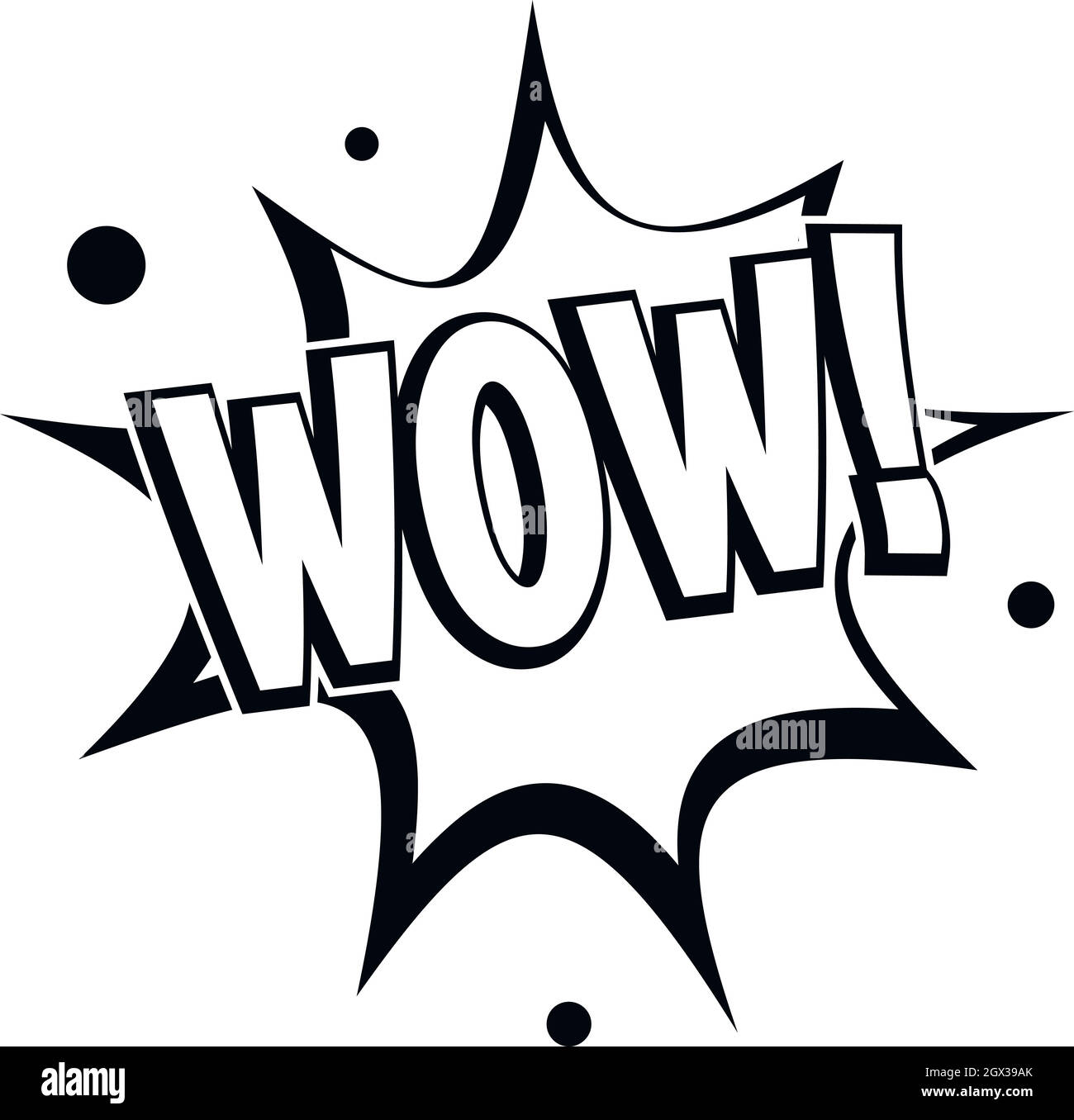 Effet waouh Banque d'images vectorielles - Alamy