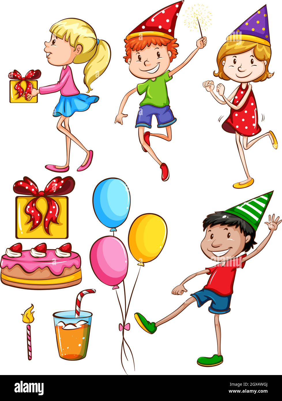 Un anniversaire Banque d'images vectorielles - Alamy