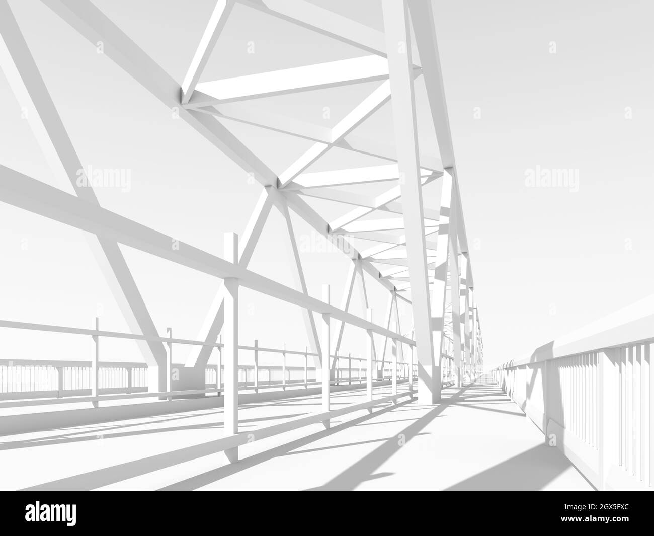 Pont en treillis moderne Banque de photographies et d’images à haute ...