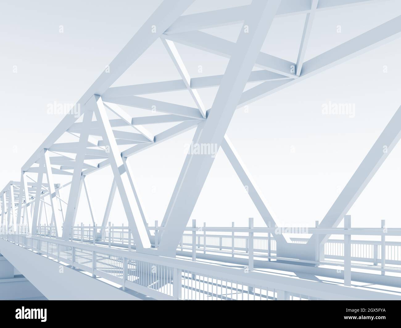 Pont en treillis moderne Banque de photographies et d’images à haute ...