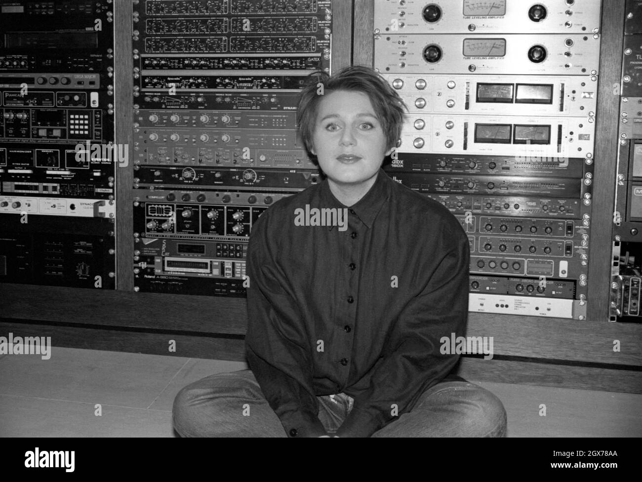 La chanteuse écossaise Elizabeth Fraser, chanteuse avec The Cocteau ...