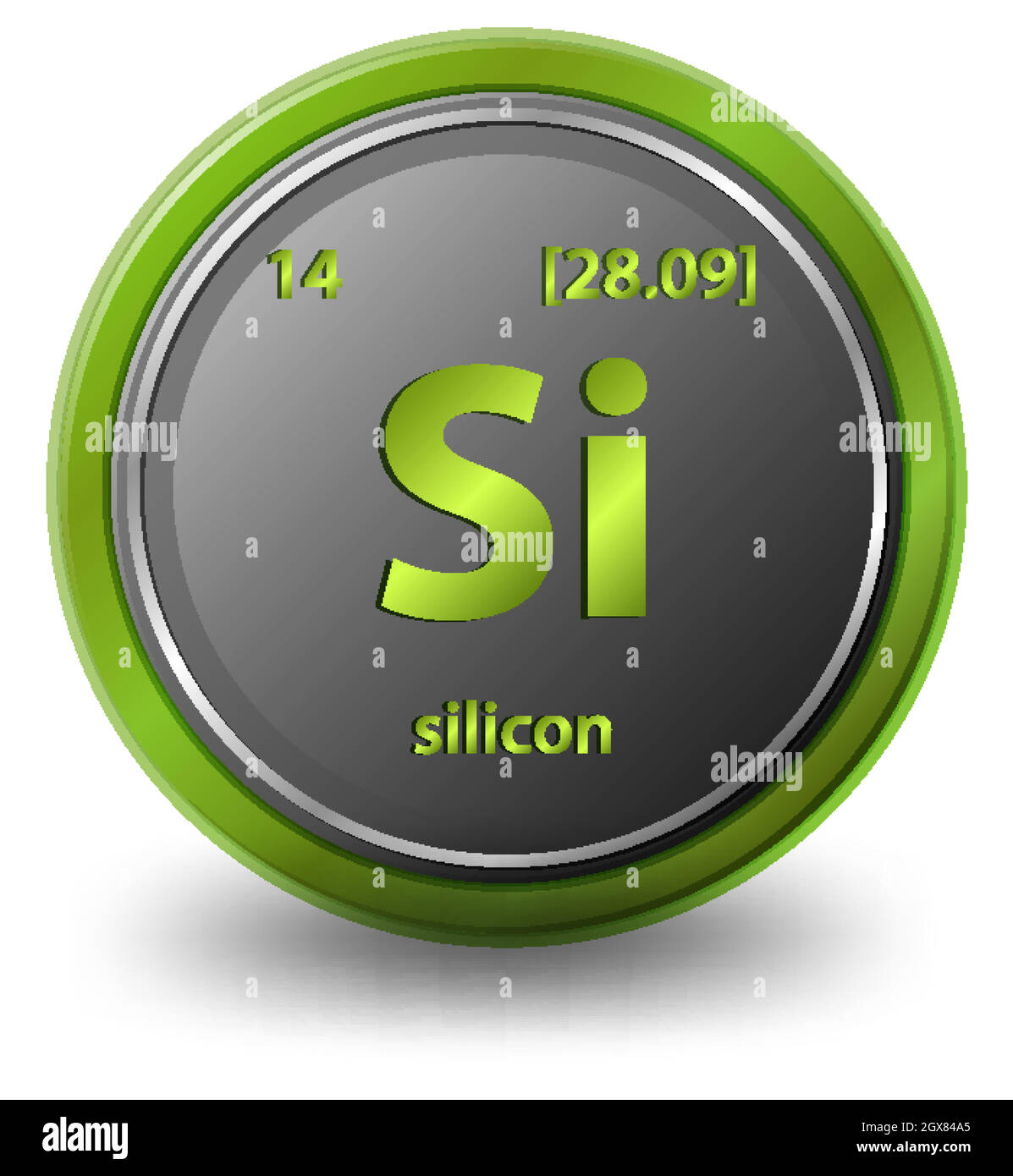 Silicium atome Banque de photographies et d’images à haute résolution ...