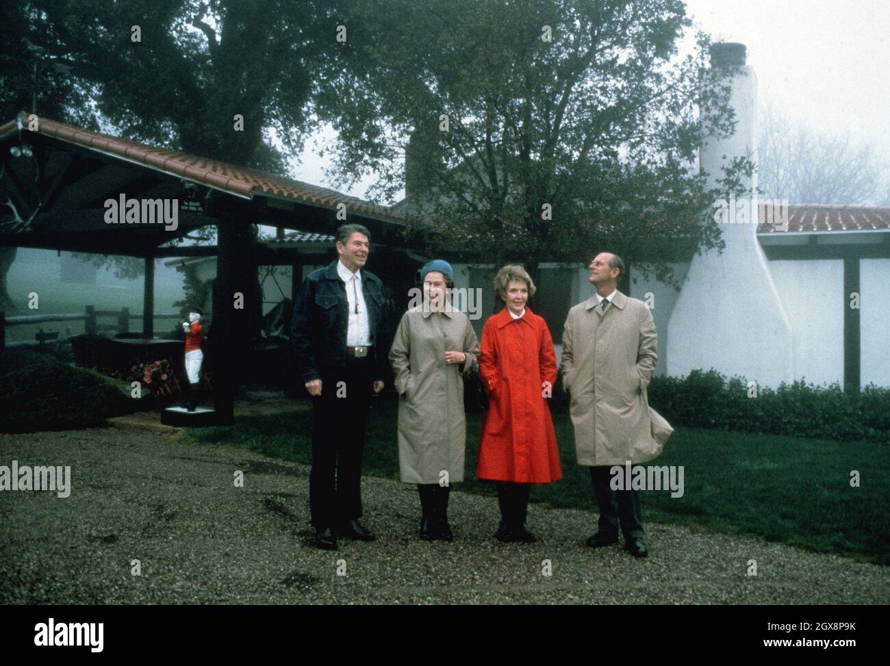 Ronald reagan queen elizabeth Banque de photographies et d’images à ...