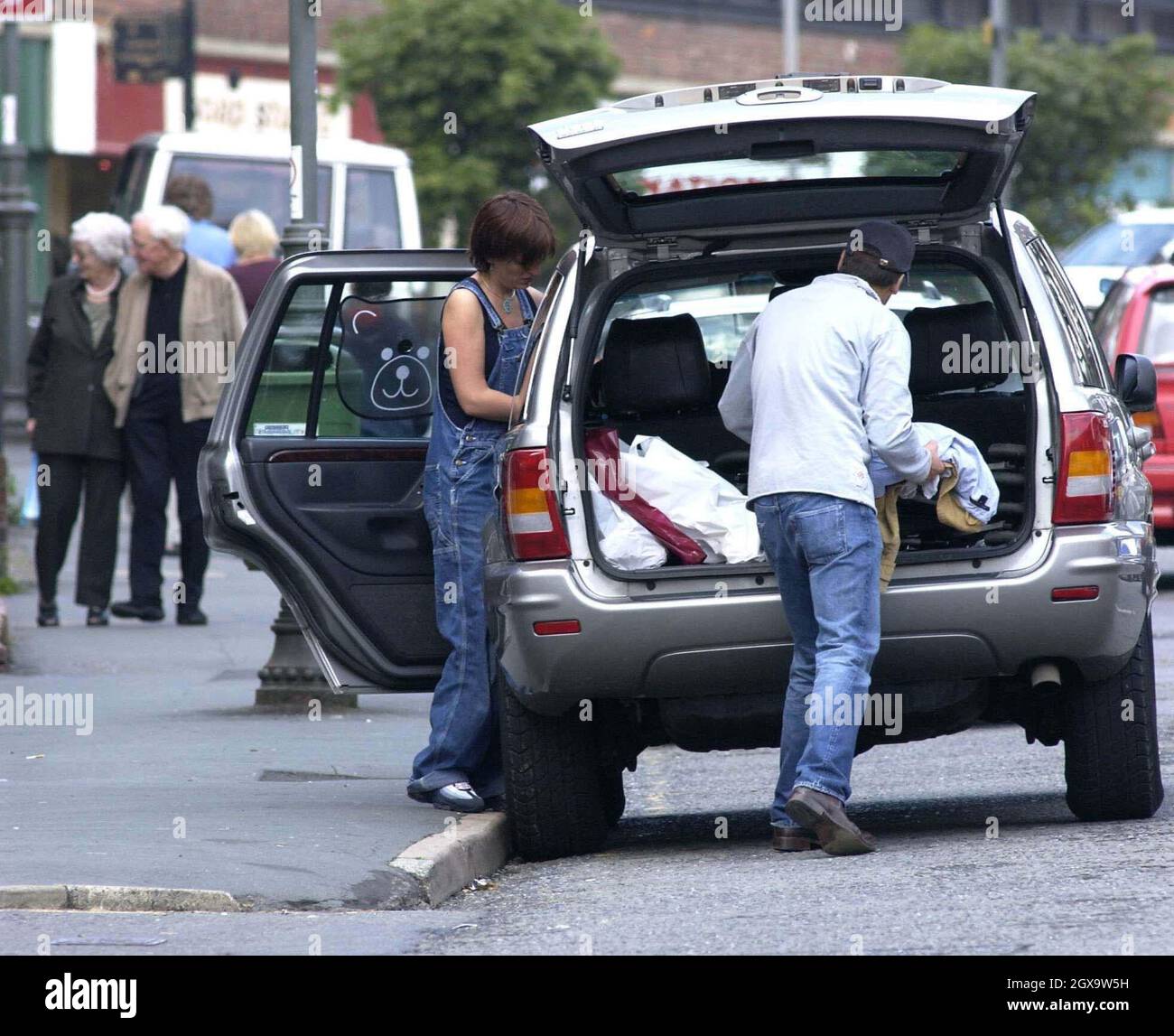 Davina McCall avec son mari Matthew Robertson et sa fille qui fait du ...