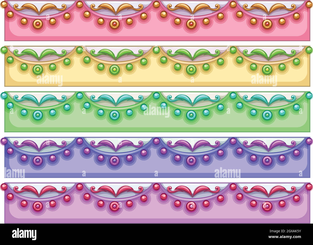 Dessins de bordure Banque d'images vectorielles - Alamy