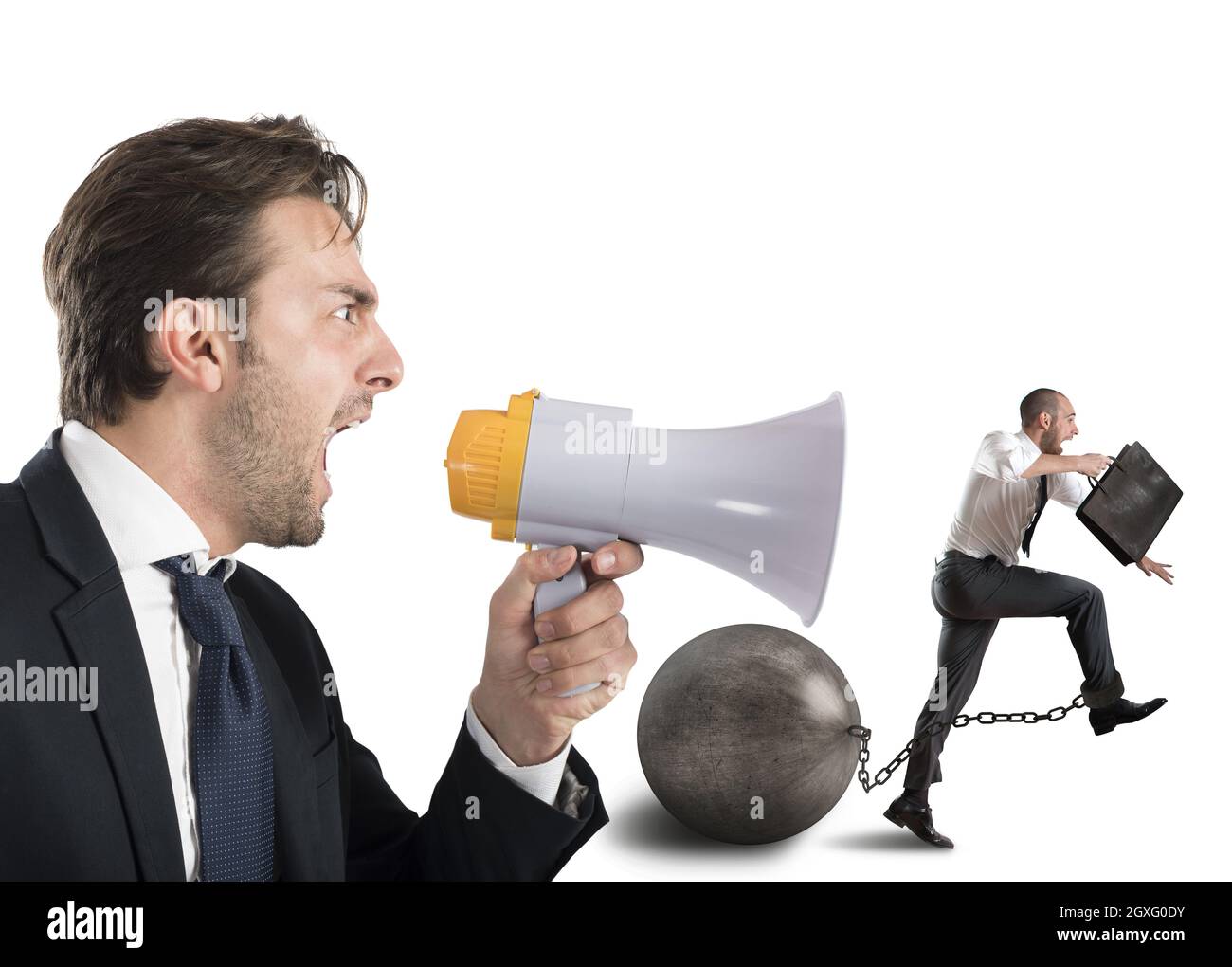 Homme soumis attaché Banque de photographies et d’images à haute ...