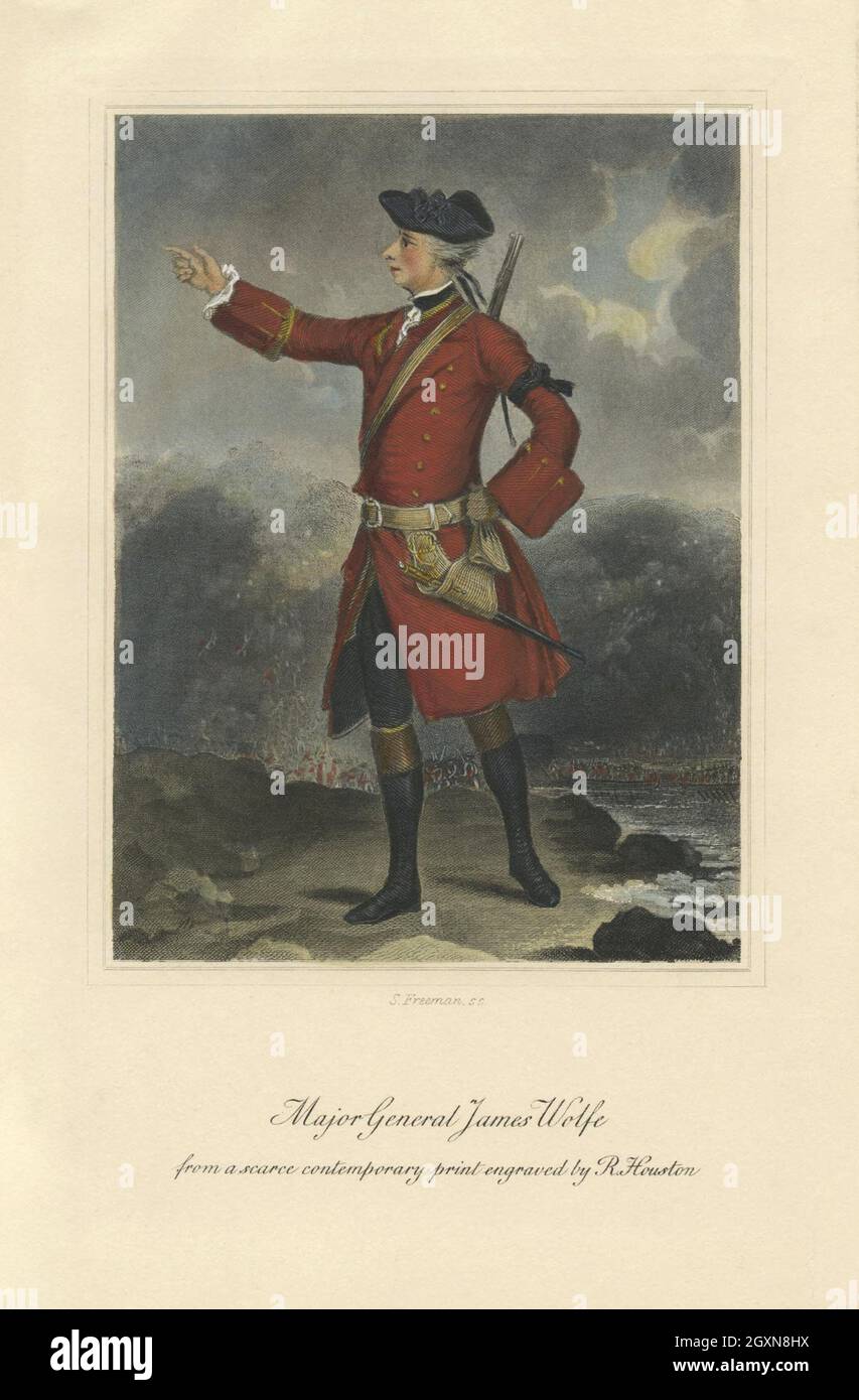Major général james wolfe Banque de photographies et d’images à haute ...