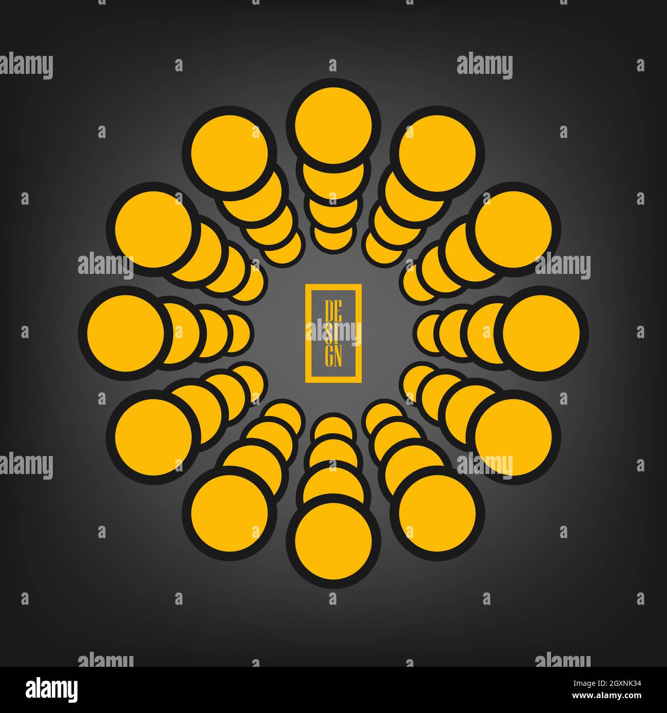 Geometric stencil Banque d'images vectorielles - Alamy
