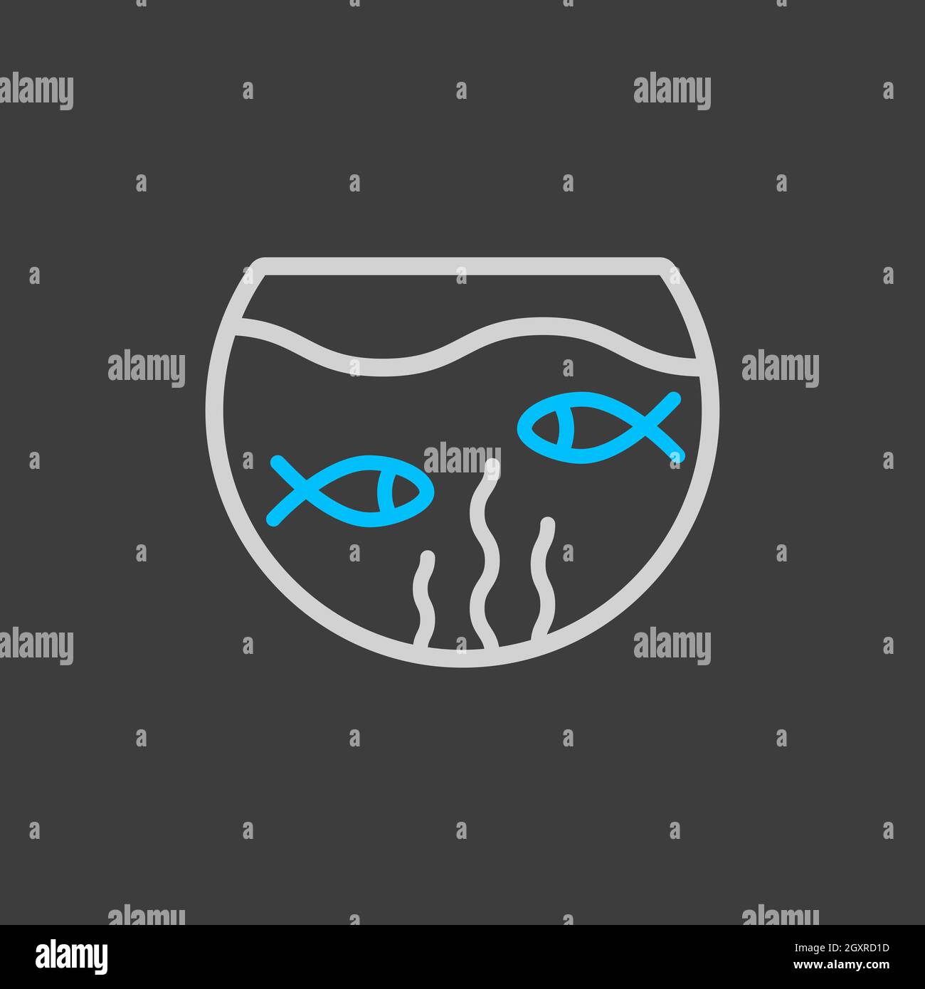 Logo vétérinaire fish Banque de photographies et d’images à haute ...