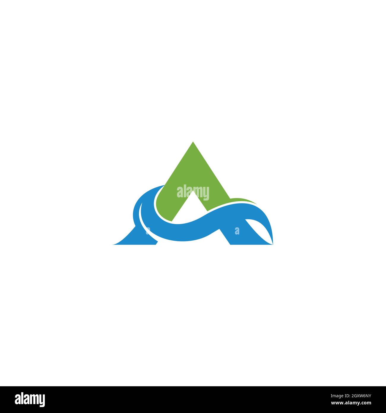 Montagne alpha Banque d'images vectorielles - Alamy