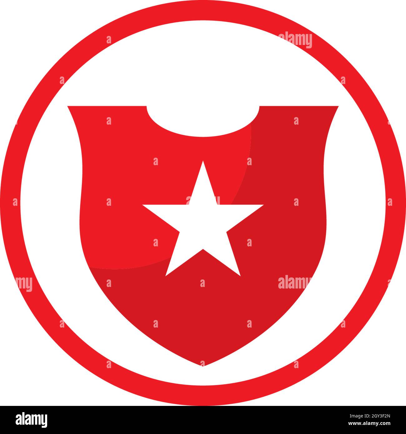 Symbole de protection modèle logo vector illustration Image Vectorielle ...