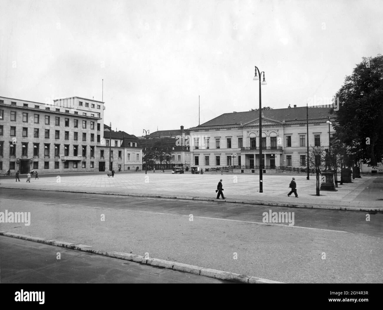 La photo montre Wilhelmplatz sur Wilhelmstraße à Berlin-Mitte le 17 ...