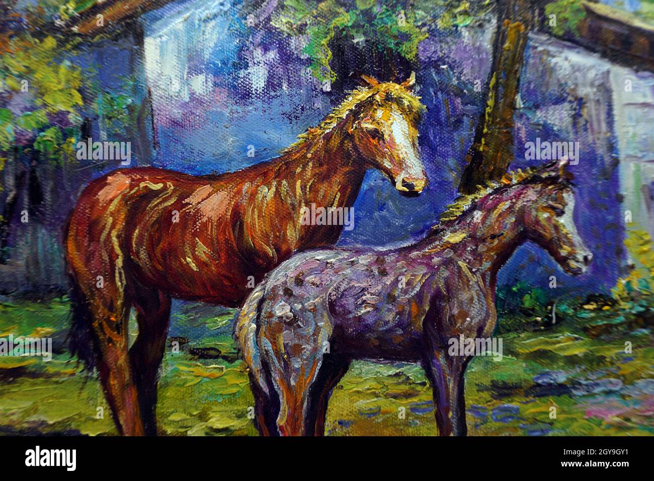 Peinture de reptiles Banque de photographies et d’images à haute résolution - Alamy