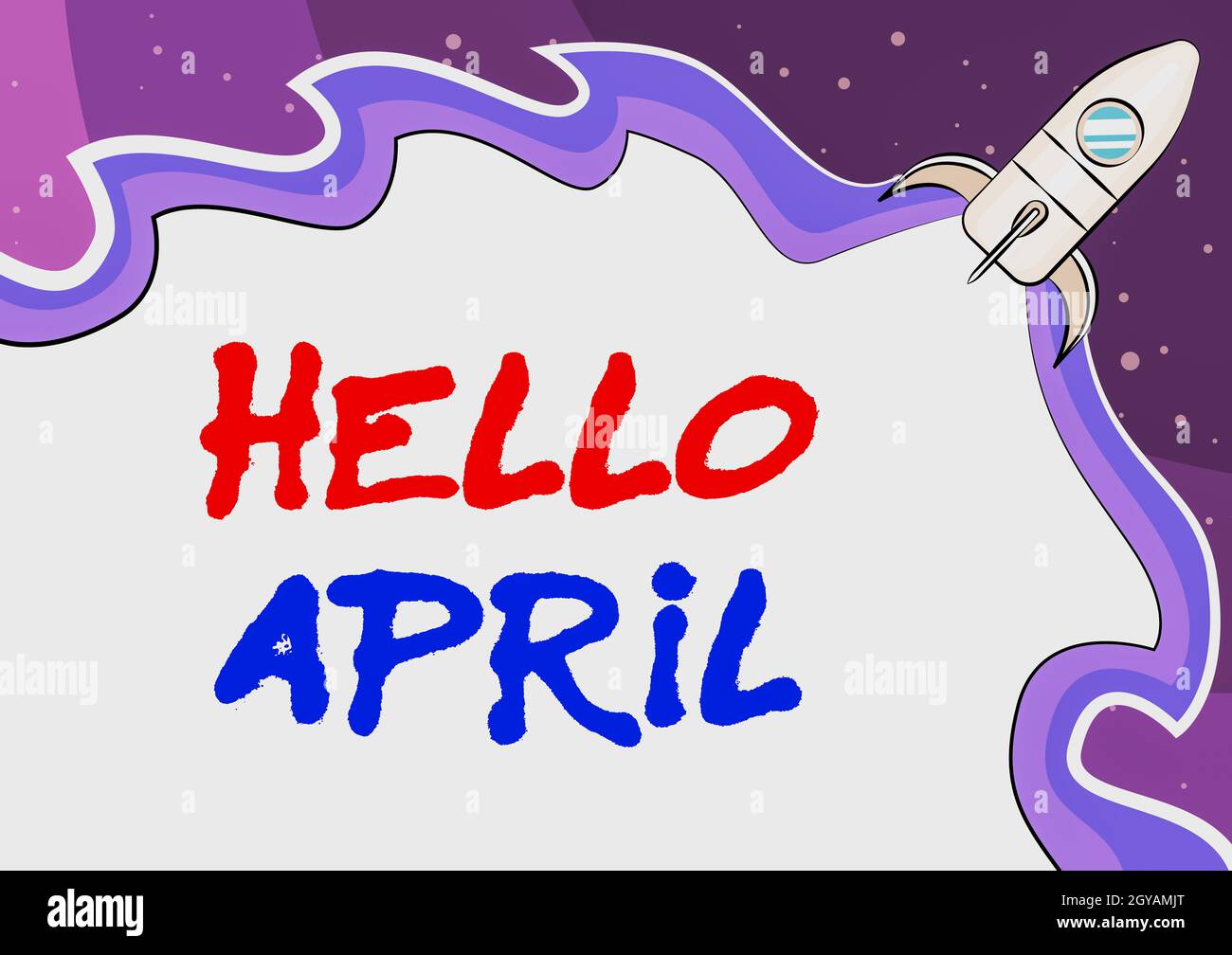 Bonjour avril Banque de photographies et d’images à haute résolution ...