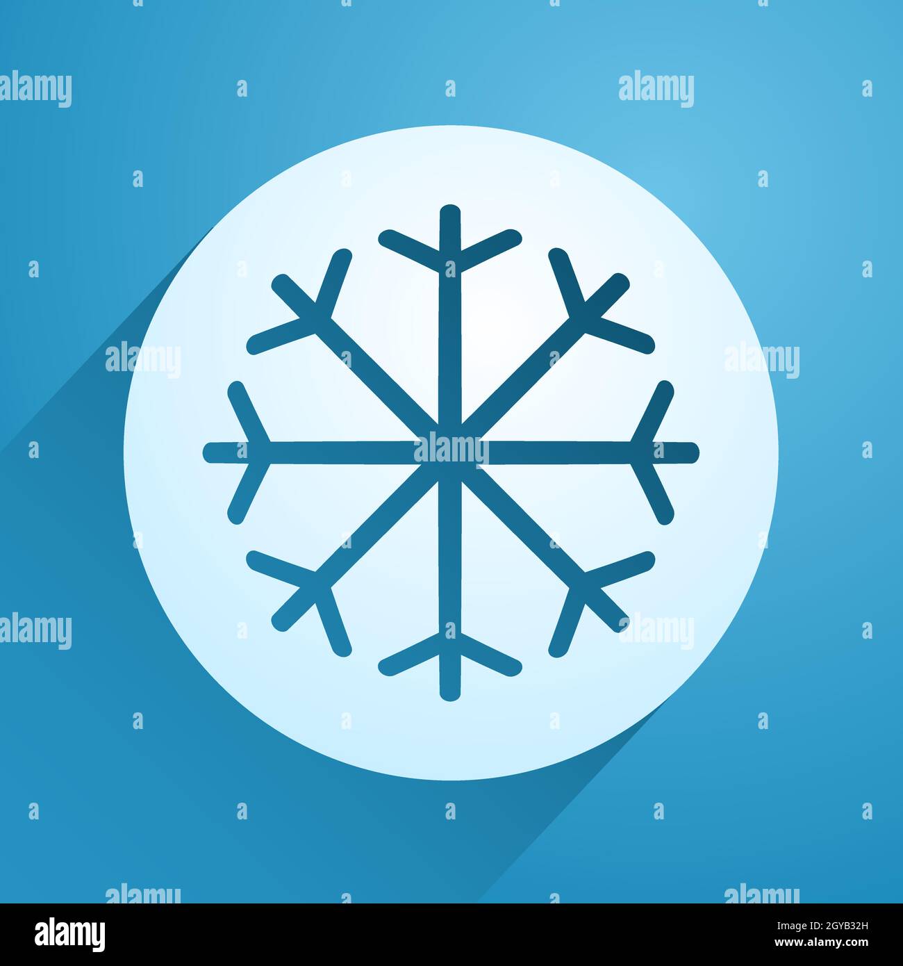 Symbole de glace Banque d'images vectorielles - Alamy