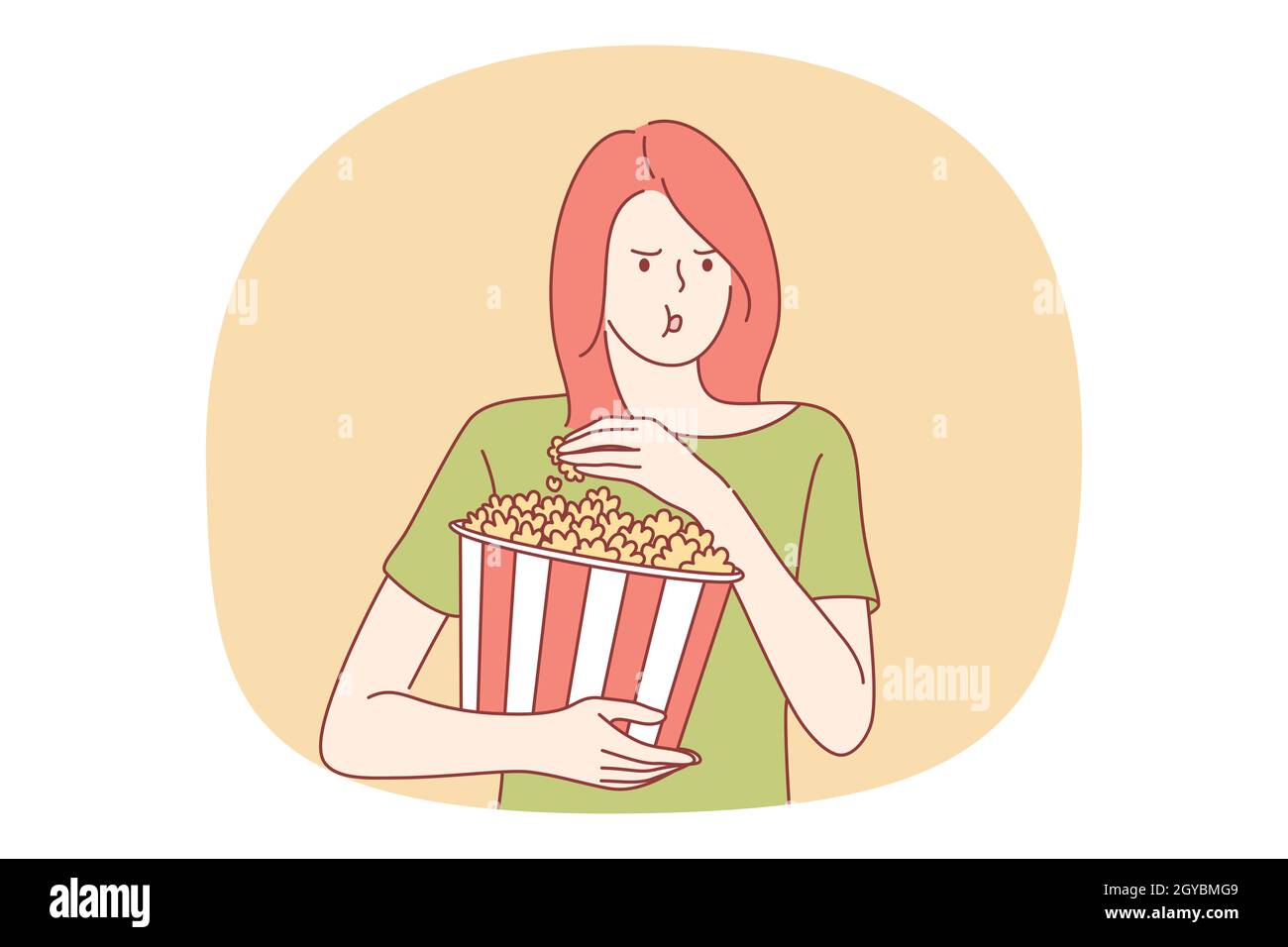 Fast food cartoon Banque d'images détourées - Alamy