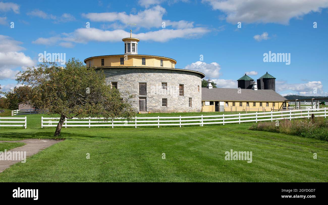 Hancock Shaker Museum, Pittsfield, Massachusetts, États-Unis - Une ...