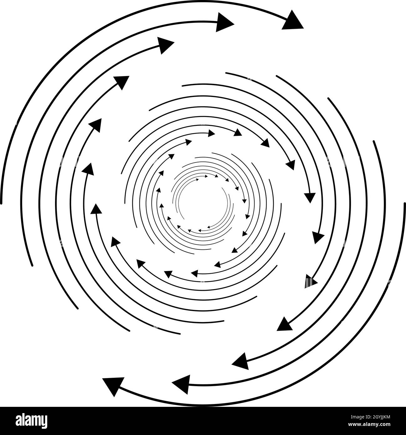 Flèches circulaires pour les concepts d'étapes, d'étapes et de phases ...