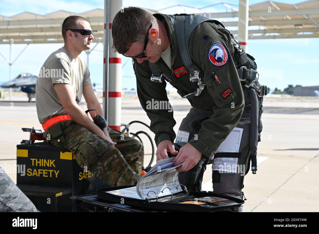 Le lieutenant-colonel Kurt Duffy de la U.S. Air Force, un pilote ...