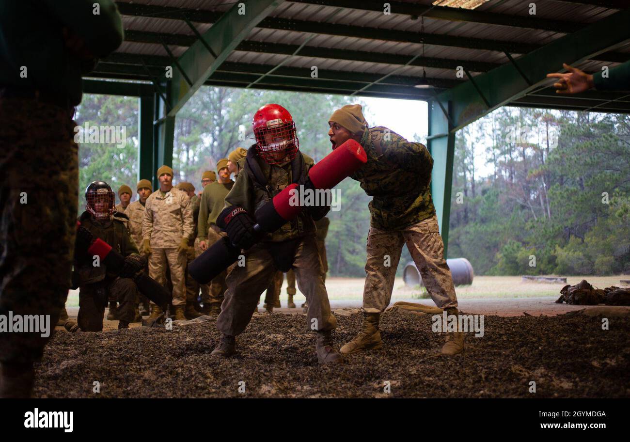 Les recrues de la compagnie Echo, 2e Bataillon d'entraînement des ...