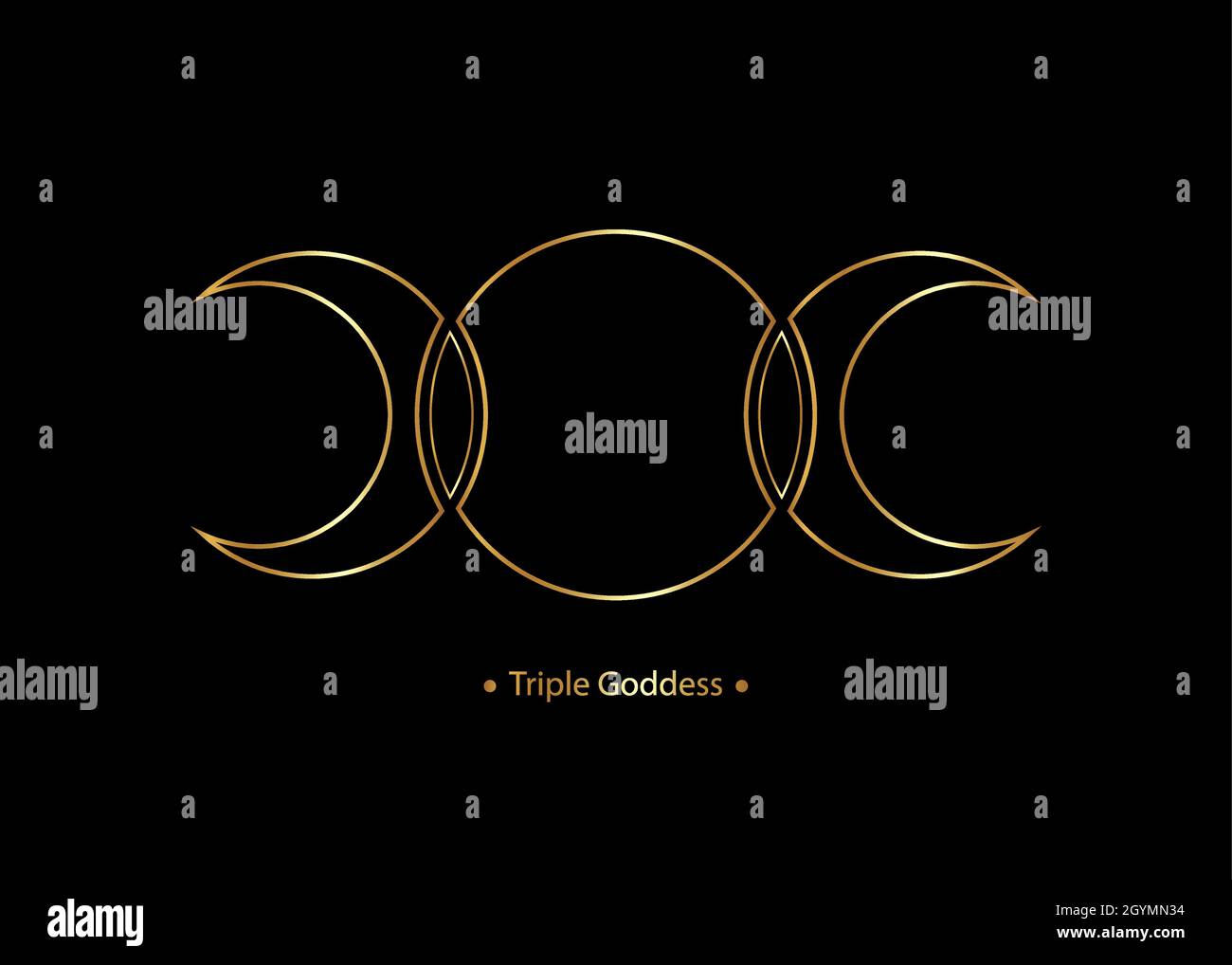 Mother goddess of the earth Banque d'images vectorielles - Alamy