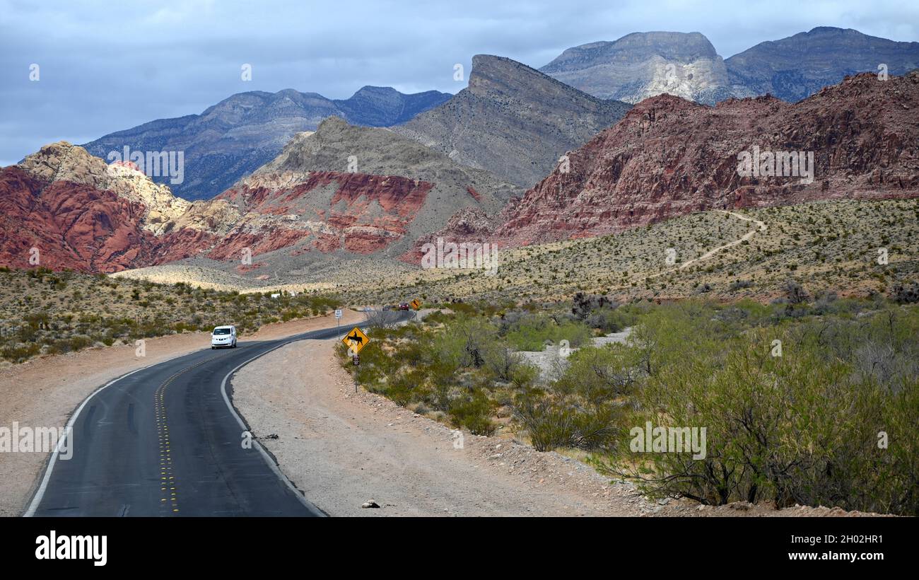 Rocher rouge canyon las vegas Banque de photographies et d’images à ...